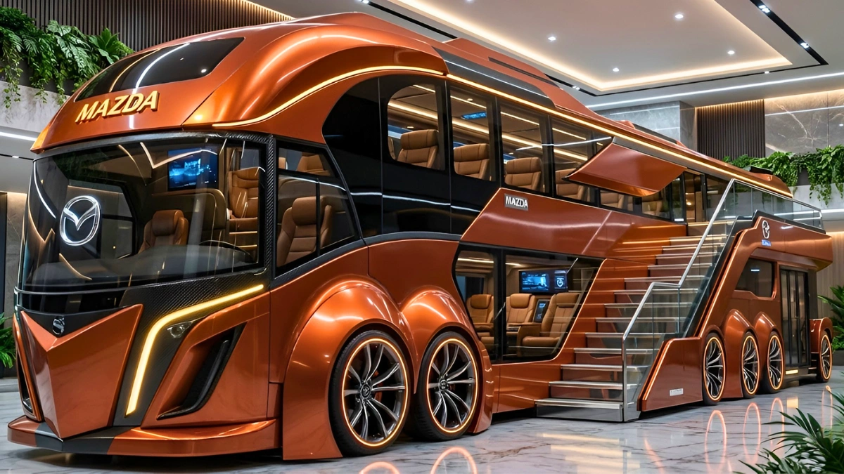 2026 Mazda Motorhome Redefines Road Trips With Kodo Styling, Luxury ...