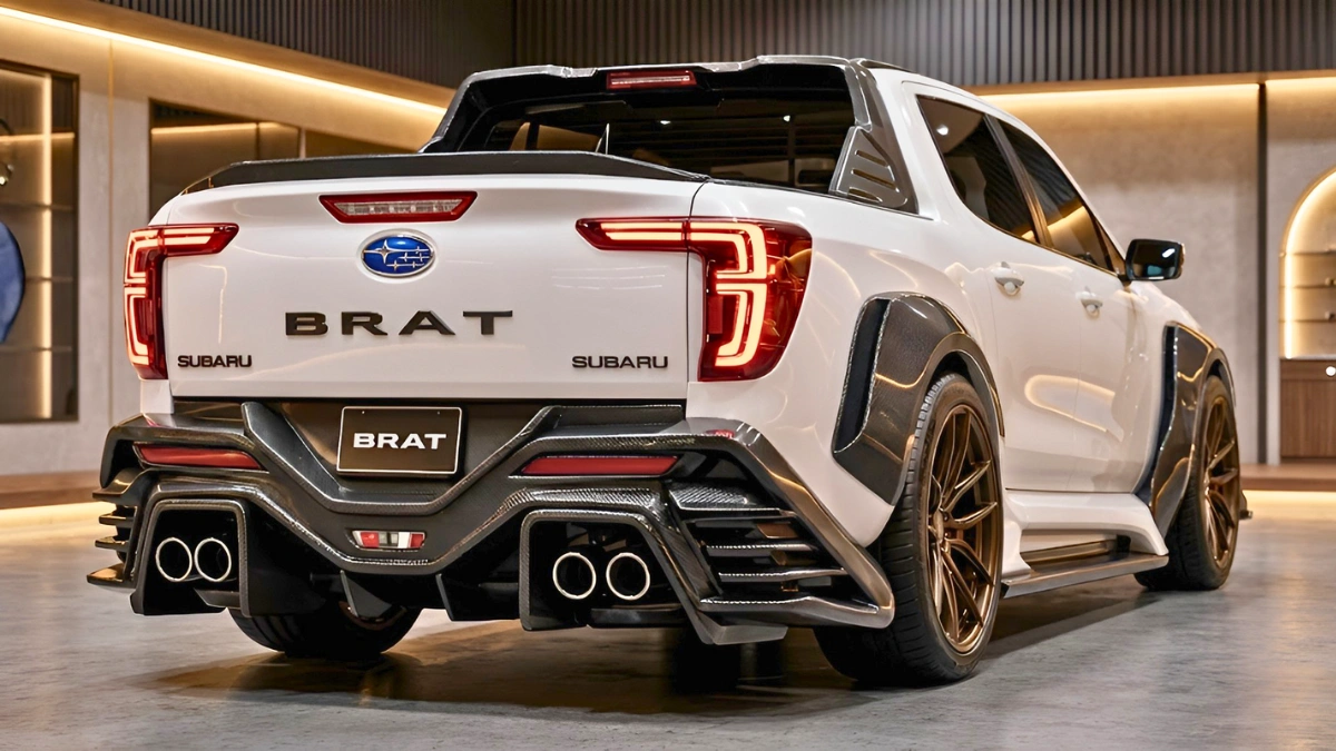 2026 Subaru BRAT Unveiled: Iconic Compact Pickup Reloaded With AWD ...